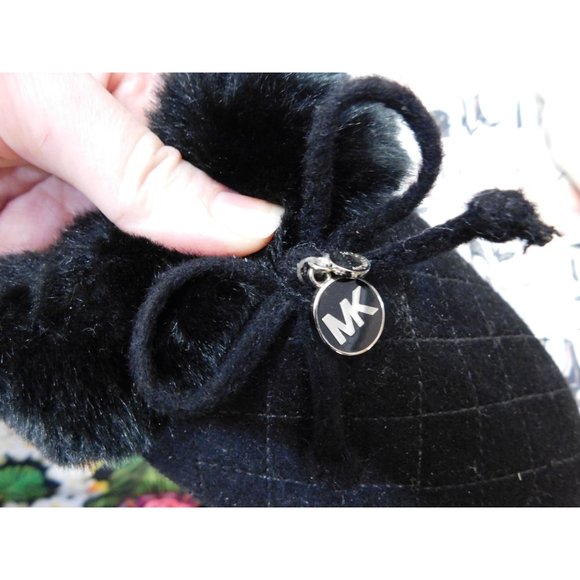 Michael Kors | Shoes | Michael Kors Quilted Black Slippers | Poshmark